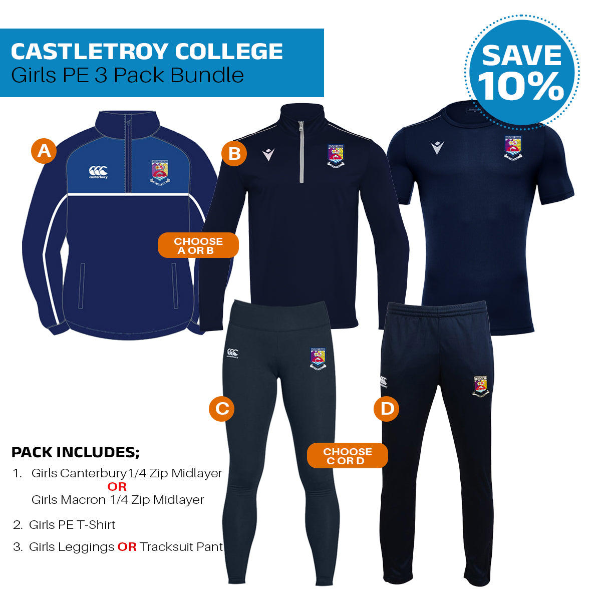 School Uniform | Castletroy College | Uniformity Ireland